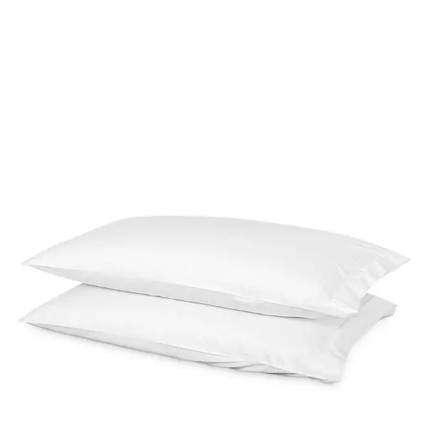 Frette Percale Standard Pillowcase, Pair - White