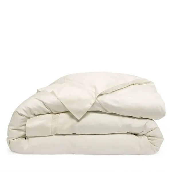Frette Essentials Doppio Ajour Duvet, King - Milk
