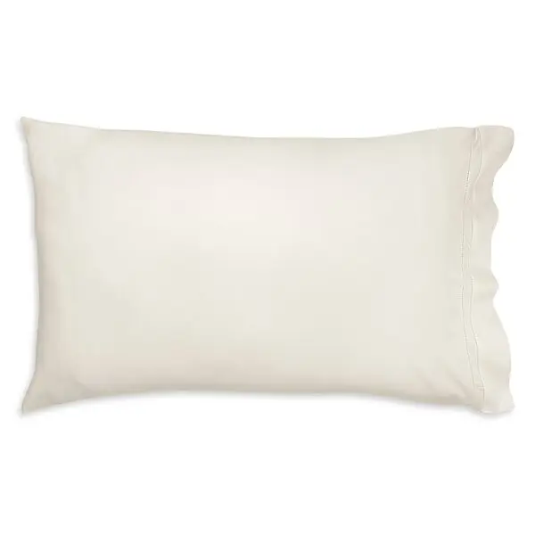 Frette Essentials Doppio Ajour King Pillowcase - Milk