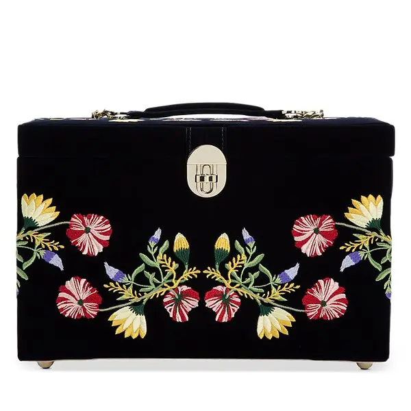 Wolf Zoe Large Jewelry Box - Indigo