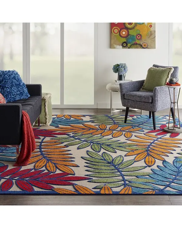 NOURISON HOME Aloha Alh18 Area Rug, 6' X 9