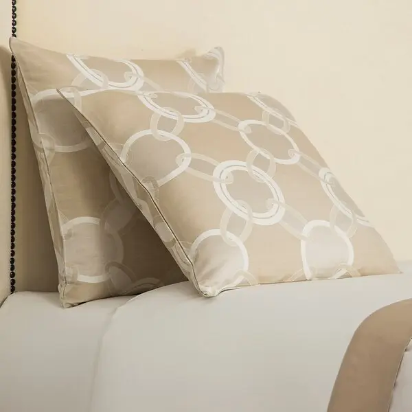 Frette Lux Chains Decorative Pillow, 20 X 20