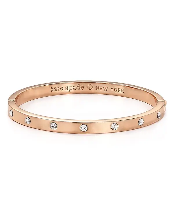 Kate Spade New York Stone Hinge Bangle - Rose