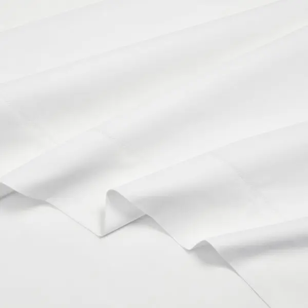 Frette Essentials Single Ajour 4 Piece Queen Sheet Set - Milk