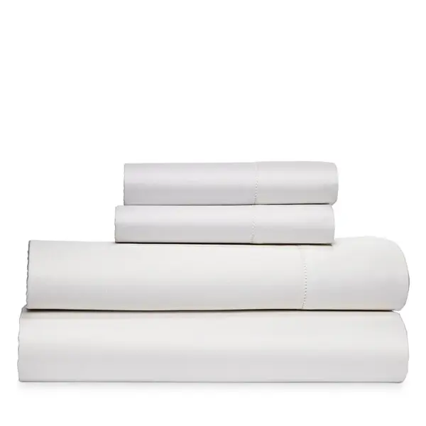 Frette Essentials Single Ajour 4 Piece Queen Sheet Set - Milk