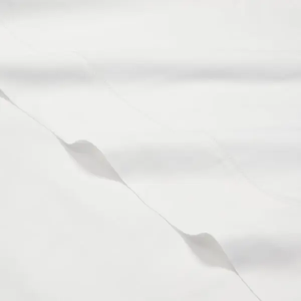 Frette Essentials Single Ajour 4 Piece Queen Sheet Set - Milk