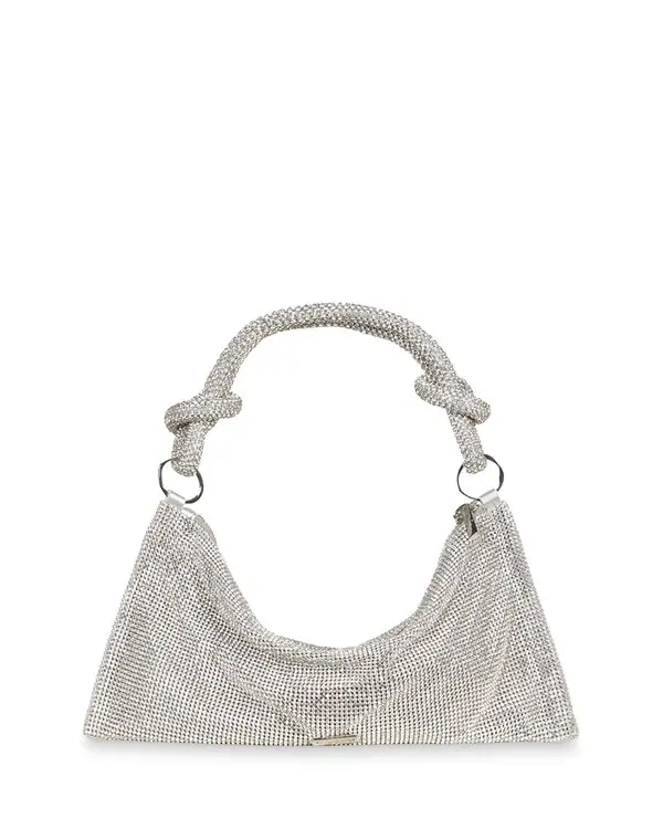 Cult Gaia Hera Nano Rhinestone Shoulder Bag - Clear