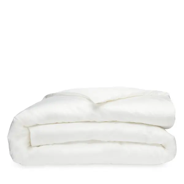 Frette Essentials Single Ajour Queen Duvet Cover - Milk