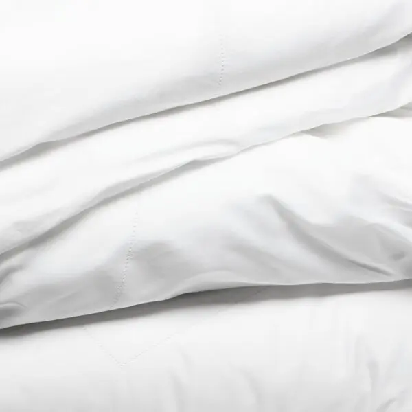 Frette Essentials Single Ajour King Duvet Cover - White