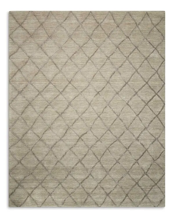 NOURISON HOME Lunette Lnt01 Area Rug, 5'6 X 7'6 - Silver