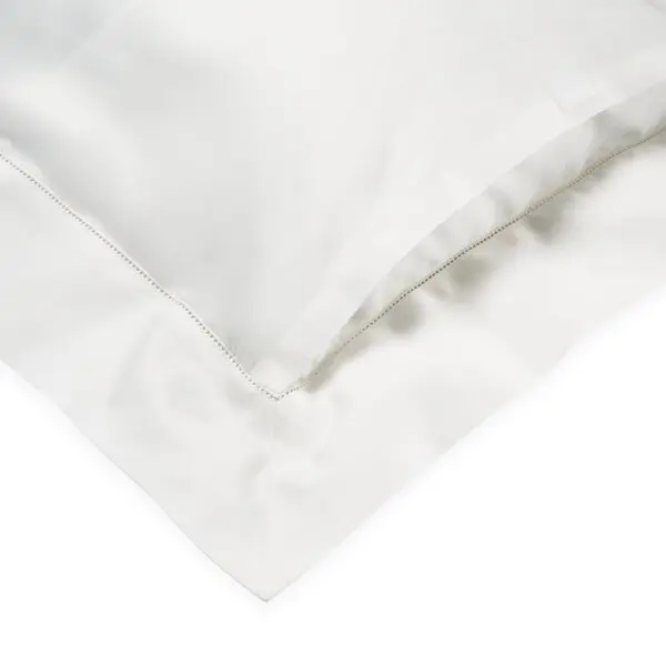 Frette Single Ajour King Sham - Milk