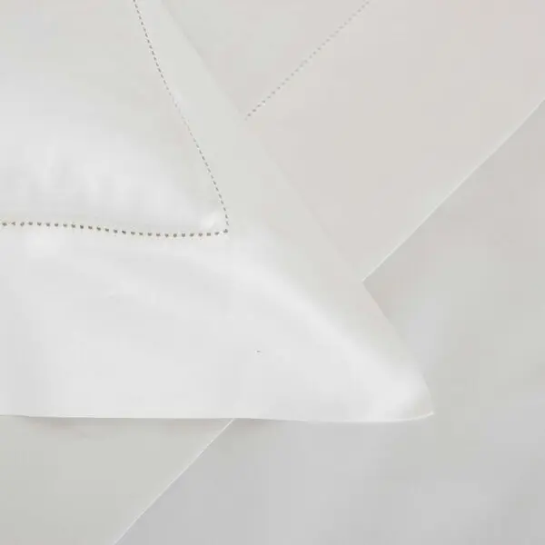 Frette Single Ajour King Sham - Milk