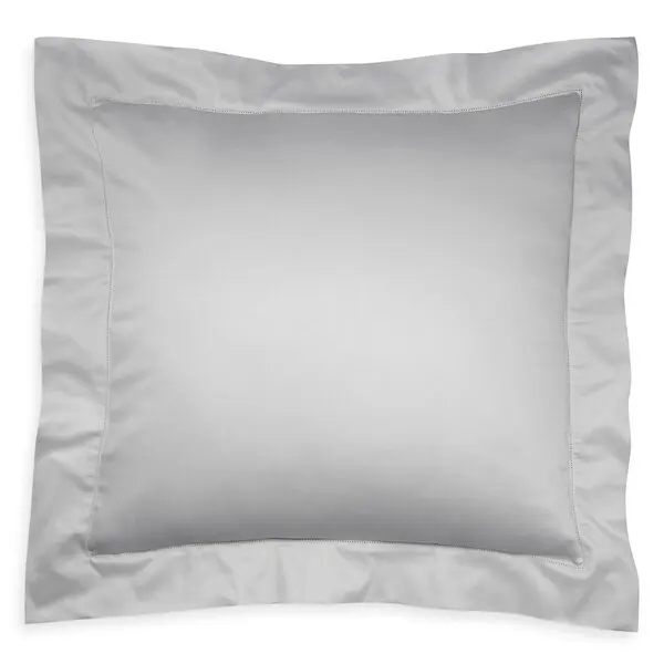 Frette Single Ajour Euro Sham - Gray Cliff