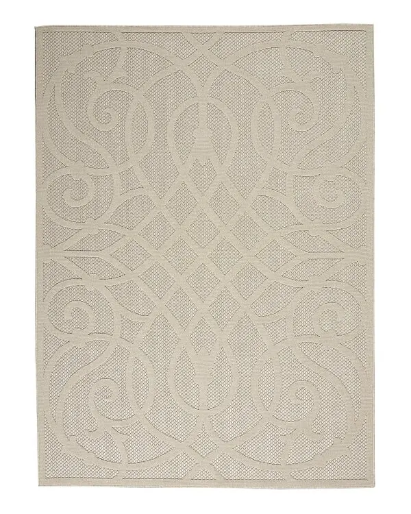 NOURISON HOME Cozumel Czm04 Area Rug, 4' X 6 - Cream