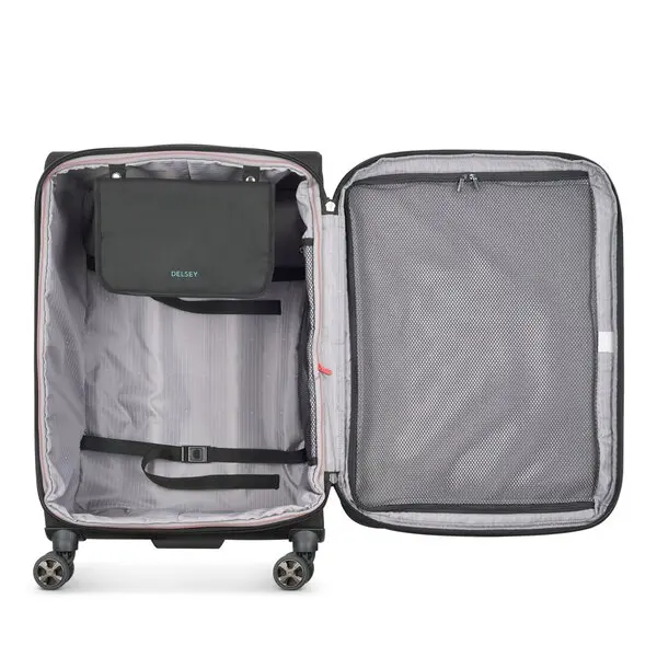 DELSEY PARIS Helium Dlx 25" Spinner Suitcase - Black