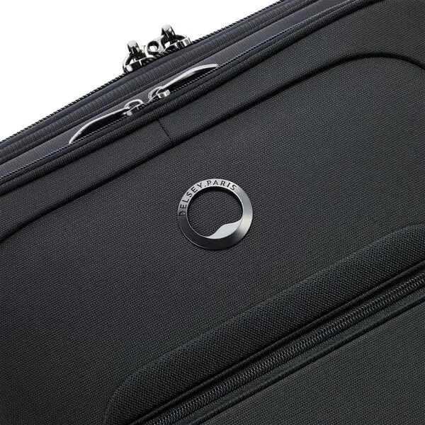 DELSEY PARIS Helium Dlx 25" Spinner Suitcase - Black