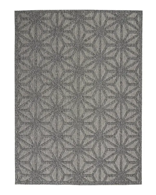 NOURISON HOME Cozumel Czm01 Area Rug, 7'10 X 9'10 - Dark Grey