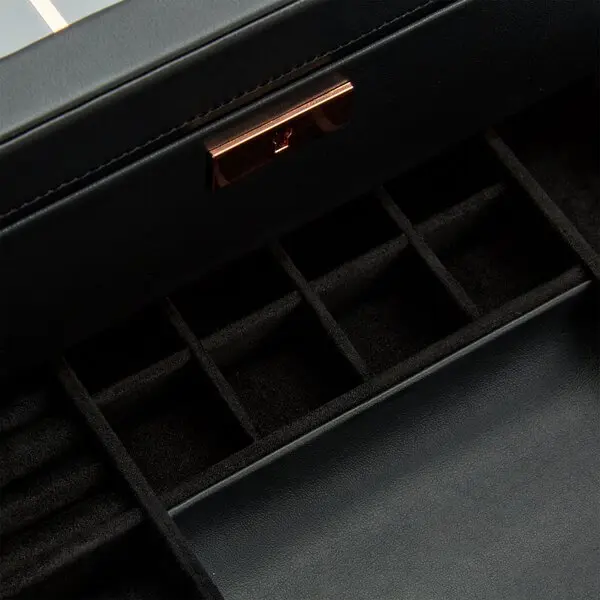 Wolf Axis 10 Piece Watch Box With Drawer - Copper