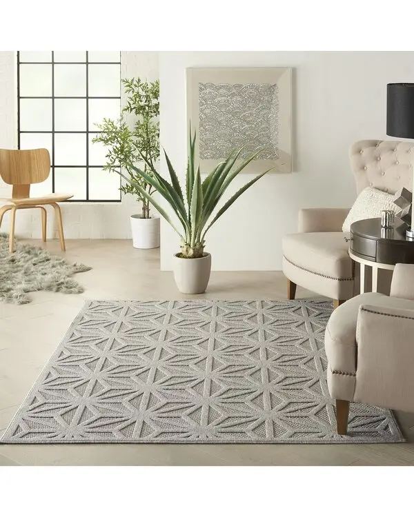 NOURISON HOME Cozumel Czm01 Area Rug, 4' X 6