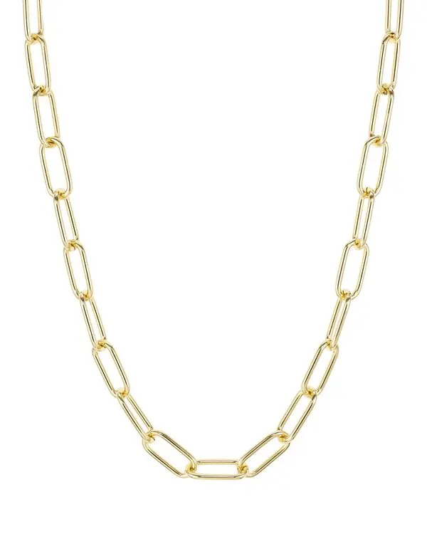 Aqua Chain Necklace, 32