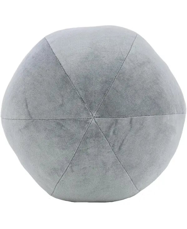 SURYA Bola Decorative Pillow, 12l X 12w - Light Gray