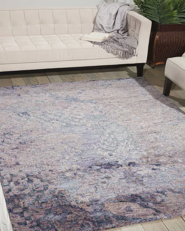 NOURISON HOME Gemstone Gem05 Area Rug, 5'6 X 7'5 - Sapphire