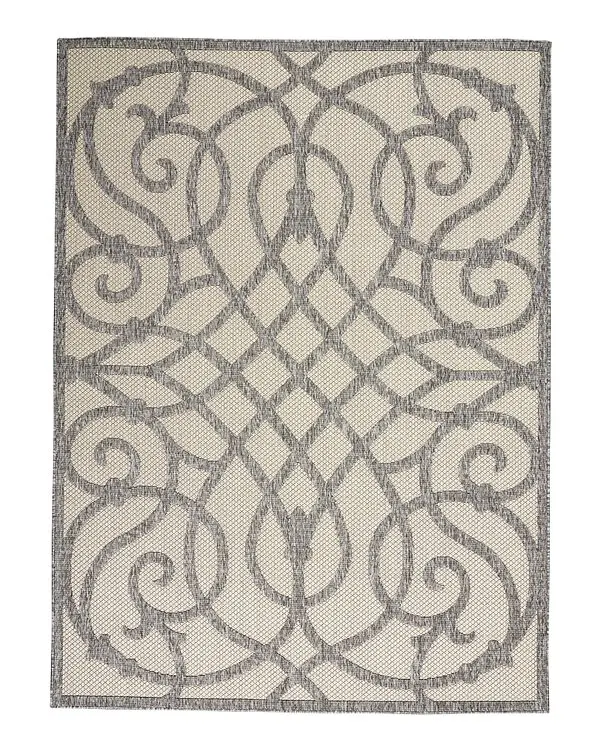 NOURISON HOME Cozumel Czm04 Area Rug, 7'10 X 9'10 - Cream Grey