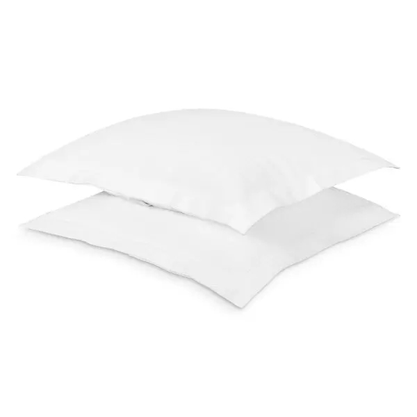 Frette Waves Euro Sham, Set Of 2 - White