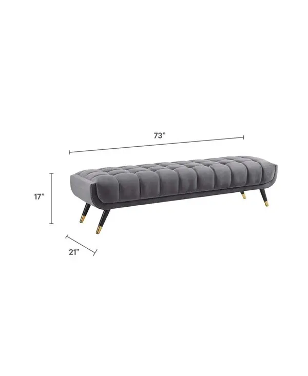 MODWAY Adept Performance Velvet Bench