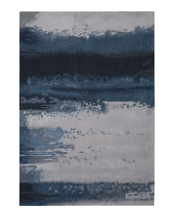 Calvin Klein Luster Wash Dusk Rug, 5'6 X 8 - Shade