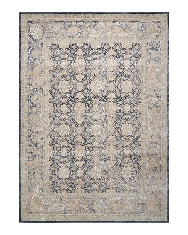 NOURISON HOME Malta Mai09 Area Rug, 5'3 X 7'7 - Navy