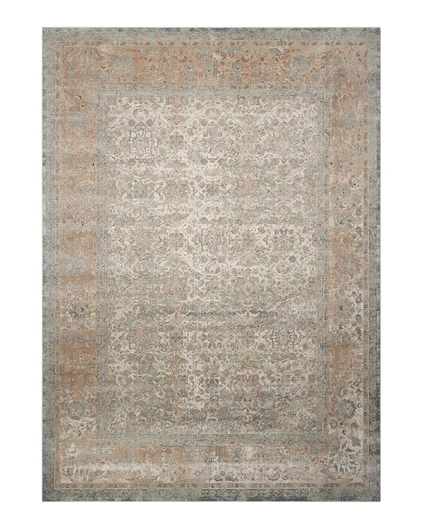NOURISON HOME Malta Mai09 Area Rug, 2'2 X 7'7 - Slate