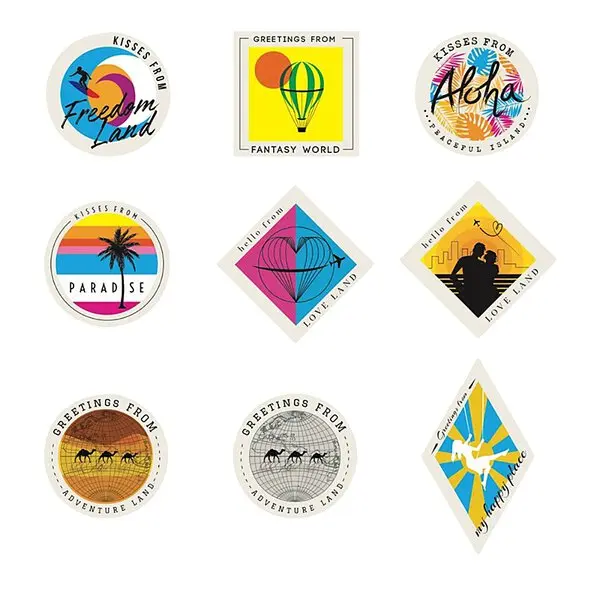 FPM MILANO Bank S Pop Stickers - Multi