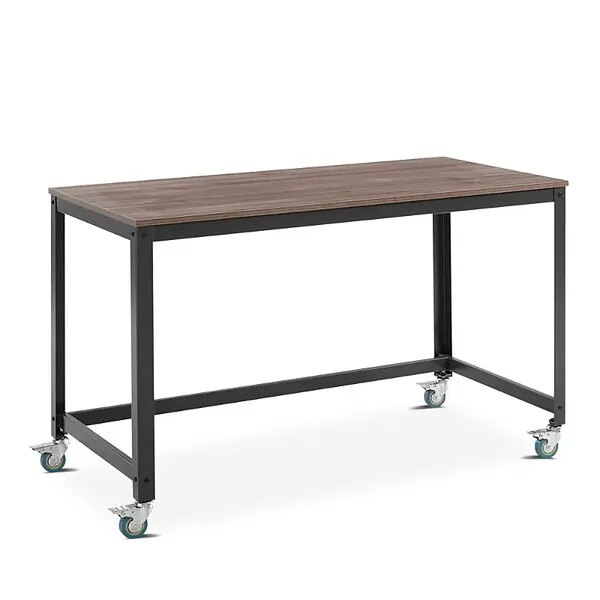 MODWAY Vivify Computer Office Desk - Gray Walnut