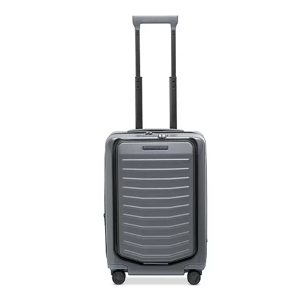 Porsche Design Bric's Roadster Expandable Hardside Spinner Suitcase, 21 - Matte Anthracite