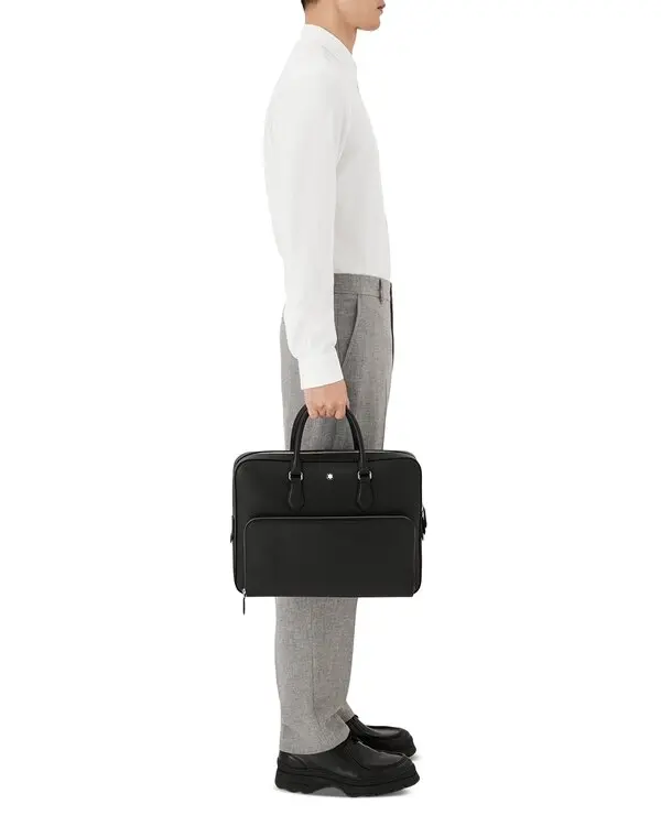 Montblanc Sartorial Leather Document Case - Black