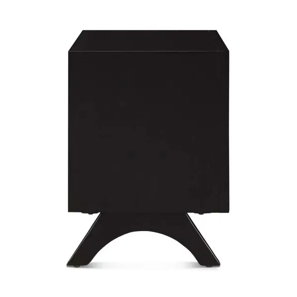 MODWAY Providence Nightstand Or End Table - Walnut