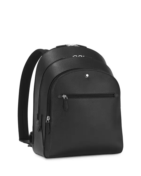 Montblanc Sartorial Medium Leather Backpack - Black