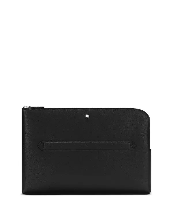 Montblanc Sartorial Leather Laptop Bag - Black