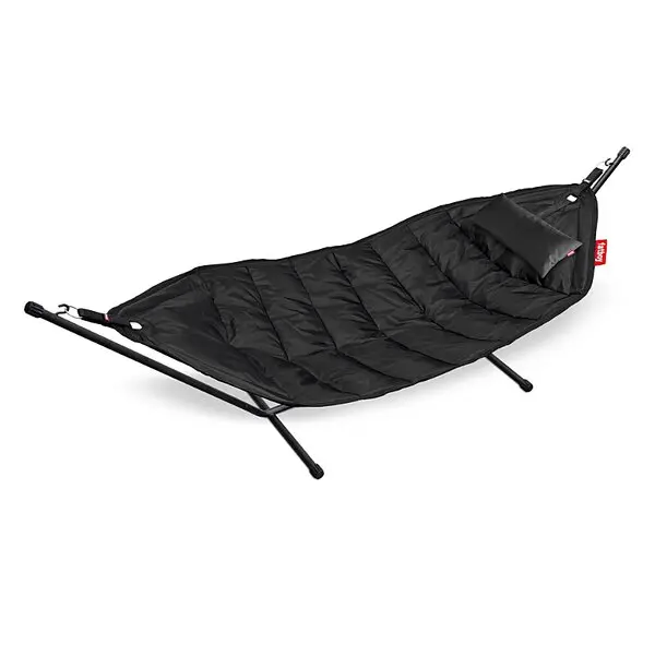 FATBOY Headdemock Deluxe Hammock & Rack - Black