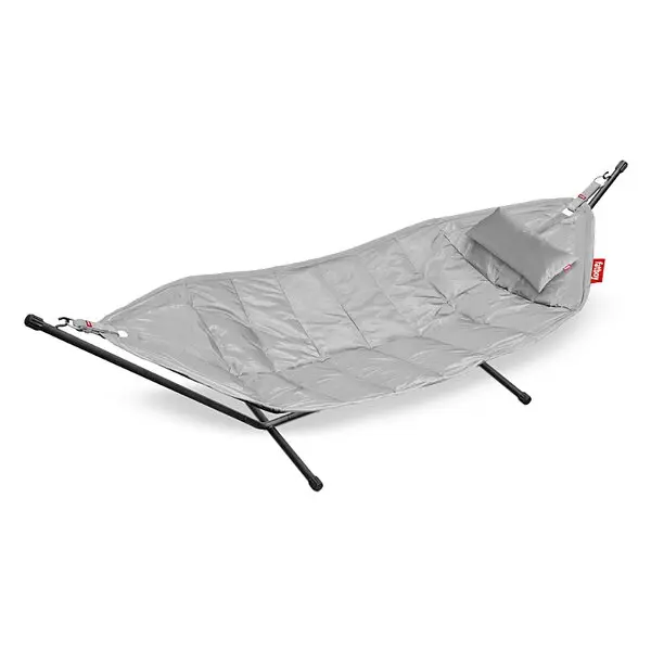 FATBOY Headdemock Deluxe Hammock & Rack - Light Gray
