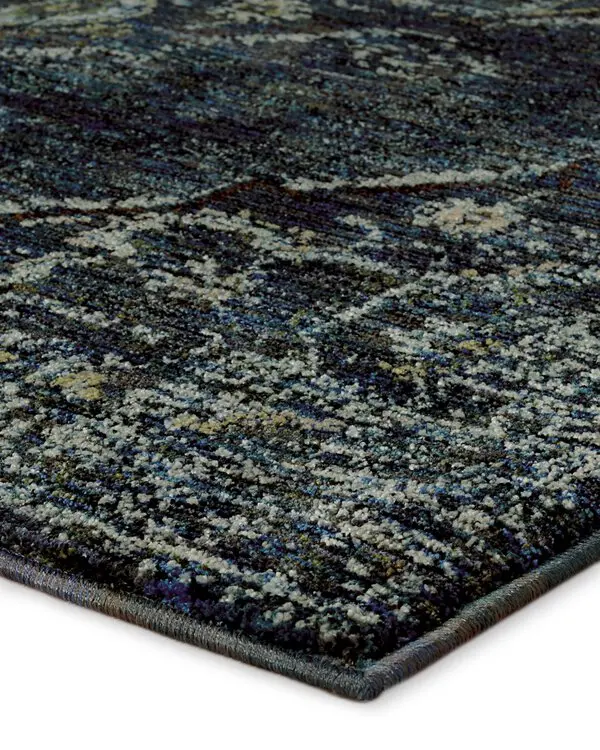 ORIENTAL WEAVERS Andorra 7135 Runner Rug, 2'6 X 12 - Blue/blue