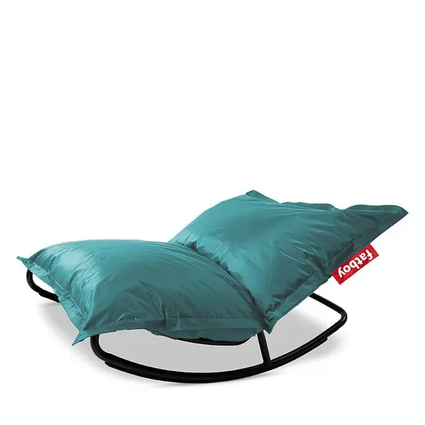 FATBOY Original Slim Bean Bag And Rock N' Roll Bundle - Turquoise