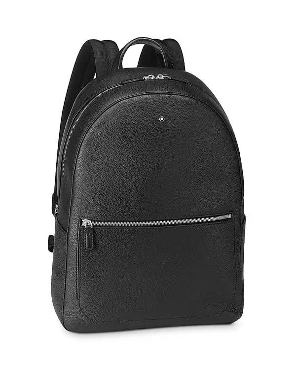 Montblanc Meisterstuck Soft Grain Leather Medium Backpack - Black