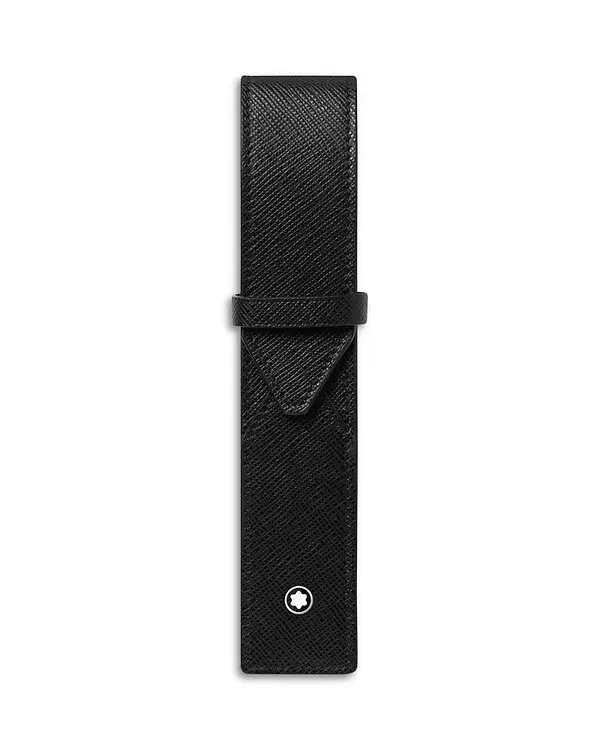 Montblanc Sartorial Leather One Pen Pouch - Black