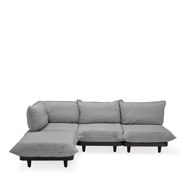FATBOY Paletti Outdoor Sectional Seat - Rock Grey