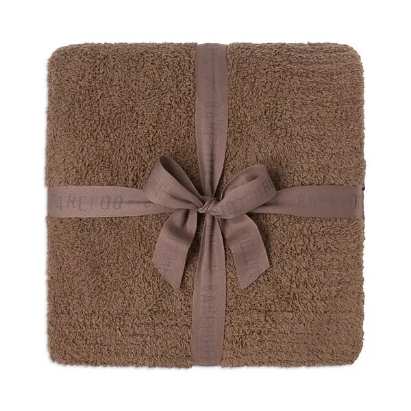 Barefoot Dreams Cozychic Throw - Chestnut