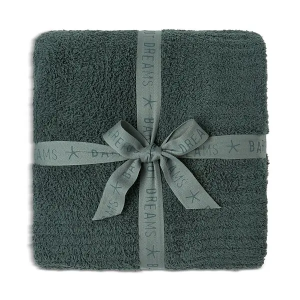 Barefoot Dreams Cozychic Throw - Deep Juniper