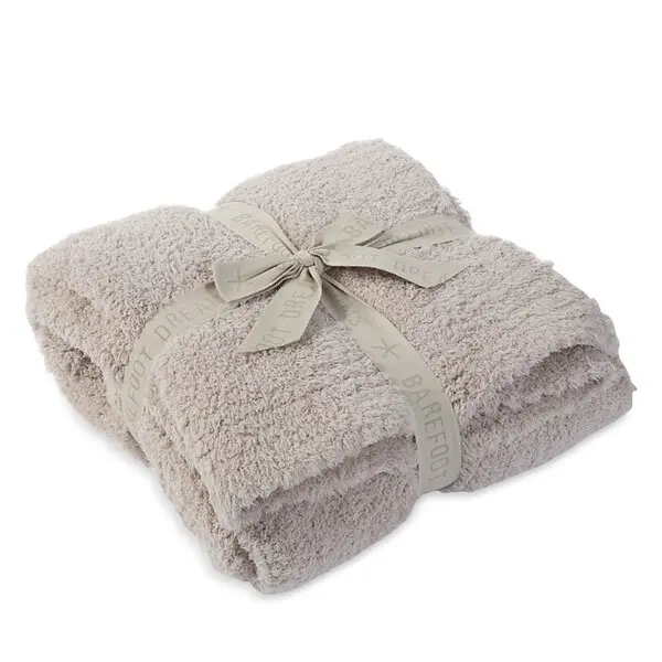 Barefoot Dreams Cozychic Throw - Stone
