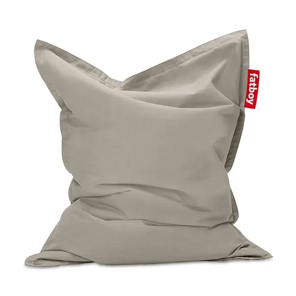 FATBOY Original Slim Outdoor Bean Bag - Gray Taupe